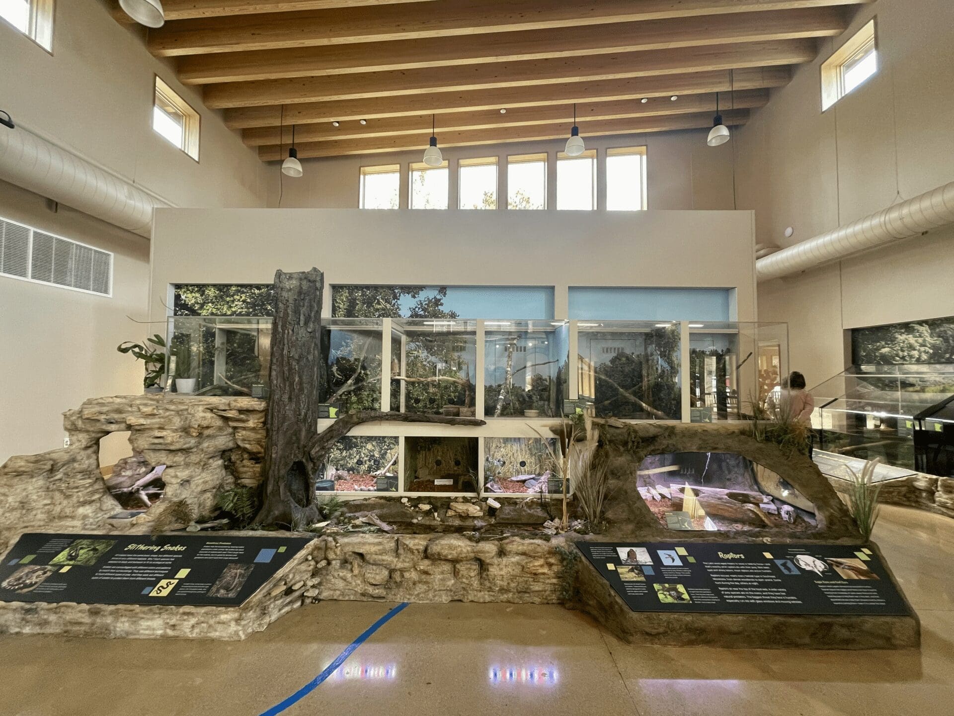 Enjoy the Nature Center at Oxbow Park & Zollman Zoo