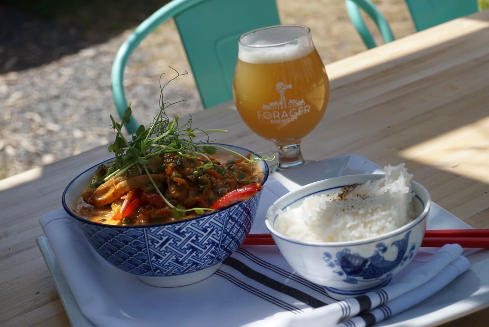 Drink Local, Eat Local: Forager Brewery